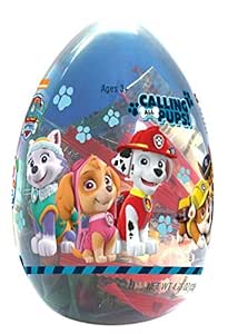 Amazon.com : Nickelodeon Paw Patrol Giant Easter Egg with Candy Mix, 4. ...