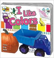 Amazon.com: I Like Colors Read & Sing Along Board Book With CD (Read ...