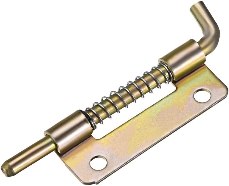 Saim Locked Spring Loaded Metal Fixed Security Barrel Bolt Latch 5.5cm ...