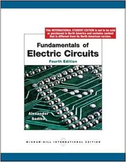 Fundamentals of Electric Circuits : Alexander, Charles K, Sadiku ...