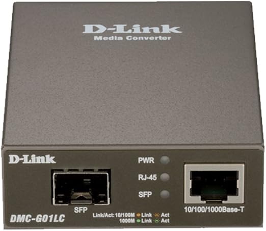 Amazon.com: D-Link Media Converter Standalone Ethernet Link Converts 10/100/1000 Mbps RJ45 ...