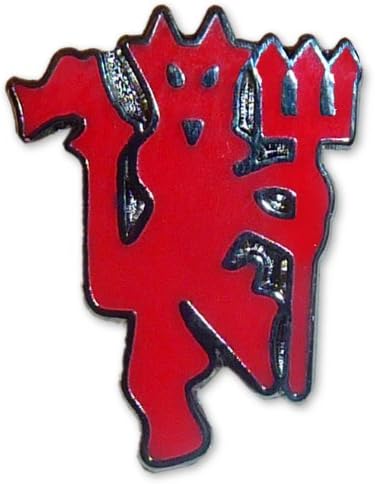 Manchester United Red Devil Pin Badge: Amazon.co.uk: Sports & Outdoors