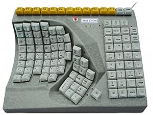 Maltron, Ergonomic, Single Left-Handed Keyboard, USB: Amazon.co.uk ...