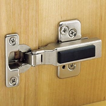 Mini Blum Full Overlay 26mm 90 deg. Clip-On Hinges, Pair - Cabinet And ...