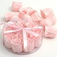 Amazon.com : Rose Scented Pink Rose Soaps (Set of 12) : Bath Soaps ...