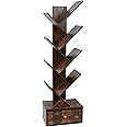 Amazon.com: Yzosvki 8-Tier Bookshelf Tree Bookshelf Book Tree with ...