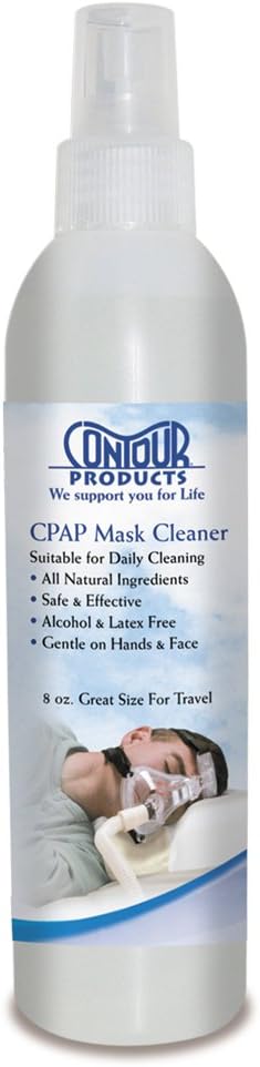 Amazon.com: Contour Products CPAP Mask Spray Cleaner: Health & Personal ...