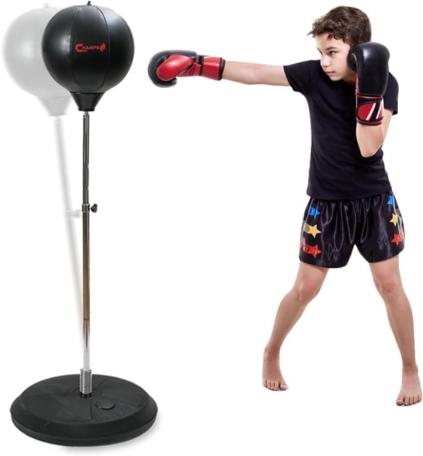 Mua Champs MMA Punching Bag for Kids with Stand | Freestanding Reflex ...