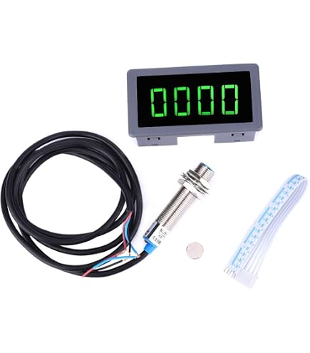 Rpm Sensor DIGITEN Digital LED Tachometer RPM Meter With Hall Sensor ...