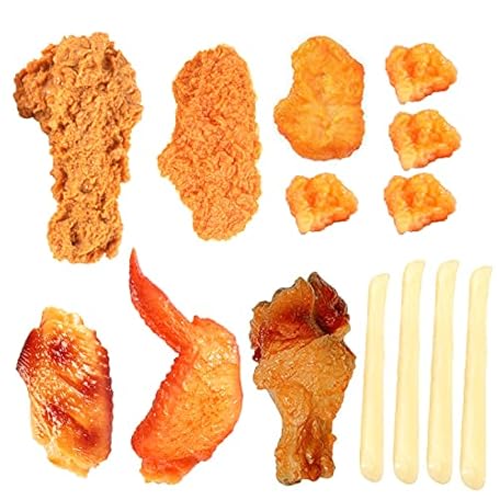 Mua Kids Kitchen Play Food Set,Fake Fried Chicken Legs,Simulated ...