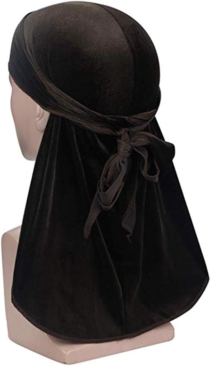 Premium Velvet Durag 360, 540,720 Waves Extra long tail and wide straps ...