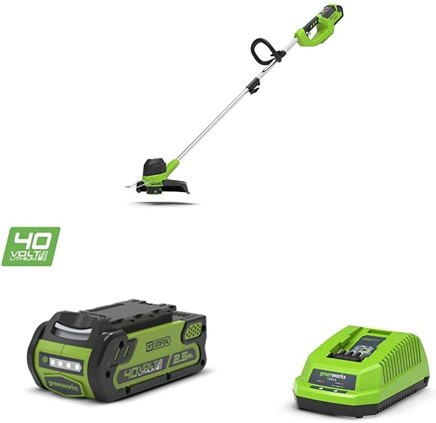 Greenworks Cordless String Trimmer G40LT (Li-Ion 40 V 30 cm Cutting ...