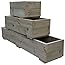 Heavy Duty Large Wooden Planter - Outdoor Wood Flower Container ...