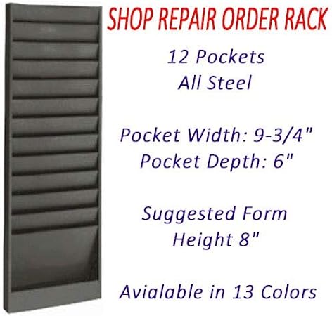 Amazon.com : Victory Model 173 Automotive Work Order Wall Mounted Rack ...