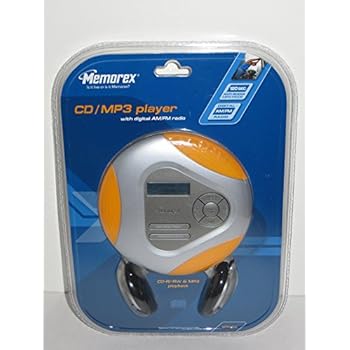 Amazon.com: Memorex Personal MP3/CD Player With Digital AM/FM Radio ...