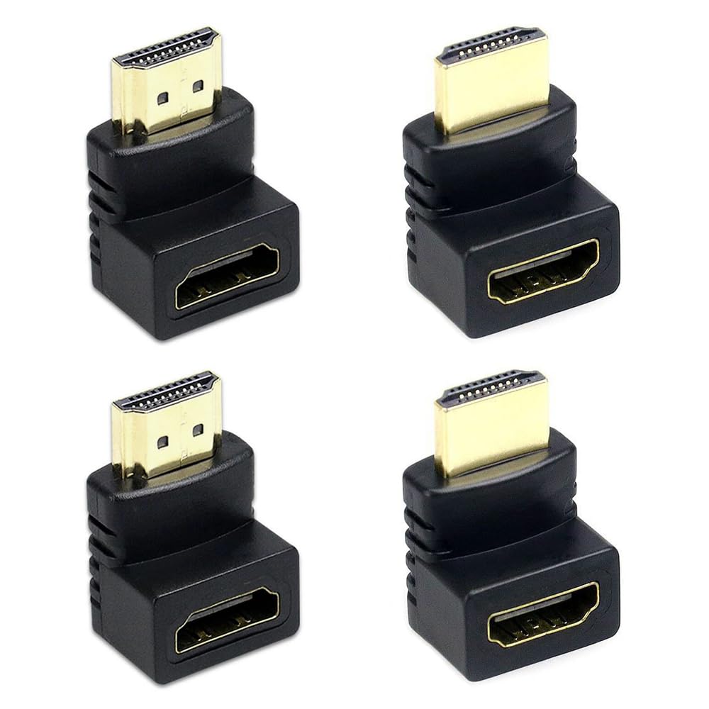 Mua HDMI Converter Adapter Connector L Shape 90 Degree + 270 Degree Set ...