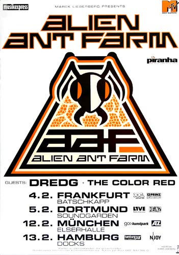 Amazon.com: Alien Ant Farm - Anthology 2003 - Poster, Concertposter ...