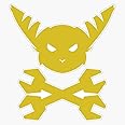 Amazon.com - Ratchet & Clank Lombax Crossed Wrench Insignia Vinyl ...