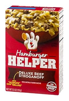 Amazon.com : Hamburger Helper Deluxe Beef Stroganoff : Grocery ...