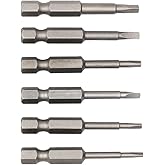 Fongmore 5 Pcs 50mm 1/4 Hex Shank Magnetic Triangle Head Impact Grade ...