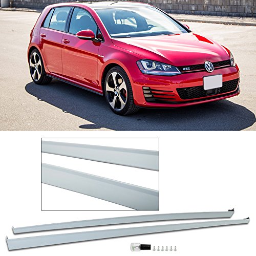 Buy For VW Golf GTI 15-17 MK7 VII R Style Side Skirts Body Kit Rocker ...