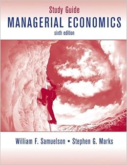 Managerial Economics, Study Guide: 9780470423462: Economics Books ...