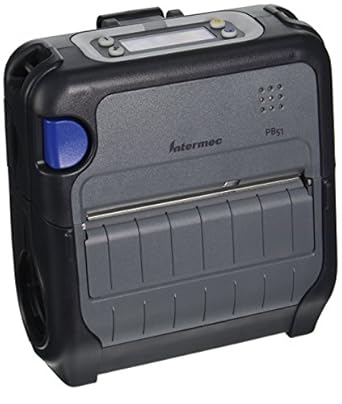 Amazon.com: Intermec PB51B32004100 Series PB51 4" Direct Thermal Rugged Mobile Receipt Printer ...