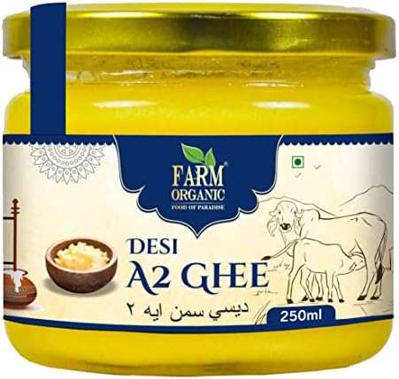 Farm Organic A2 Ghee - 250 ml price in UAE | Amazon UAE | supermarket ...