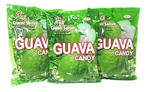 Amazon.com : 3 Pack of Classic Series Guava Candy 350g, 130 Pieces ...