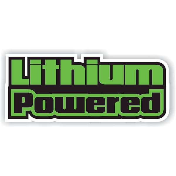 Snowmobile Decals & Stickers Tesla Lithium Powered Sticker Vinyl Decal ...