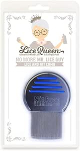 Amazon.com: Lice Queen Lice and Nit Comb, Professional Stainless Steel ...