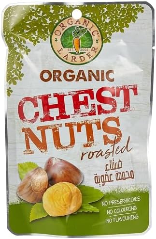 Organic Larder Roasted Chestnuts, 100 g, White price in Saudi Arabia ...