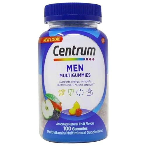 Centrum MultiGummies Gummy Multivitamin for Men, Multivitamin ...