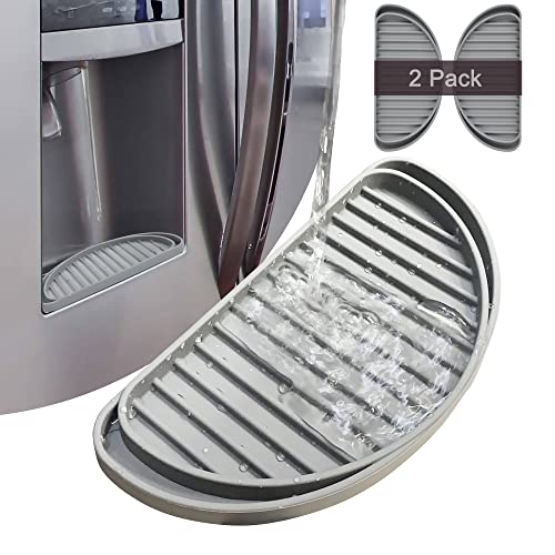 KindGa Refrigerator Drip Tray Catcher, Mini Fridge Drip Tray Protects ...
