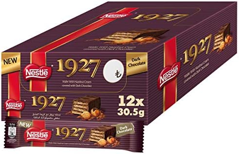 NESTLE 1927 Wafer covered in dark chocolate 30.5g x 12 price in UAE ...