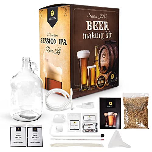 Beer Making Kit, Home Brewing Kit with Carboy, Transfer Tubing ...