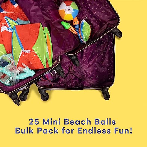 Top Race Mini Beach Balls Bulk - Mini Inflatable Beach Ball, Sport Ball ...