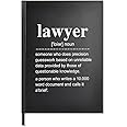 Amazon.com : WUUCKOO Lawyer Definition 80 Sheets 160 Pages Blank Double ...