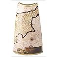 Amazon.com: HS Porcelain Nautical Map Beach Vase : Home & Kitchen