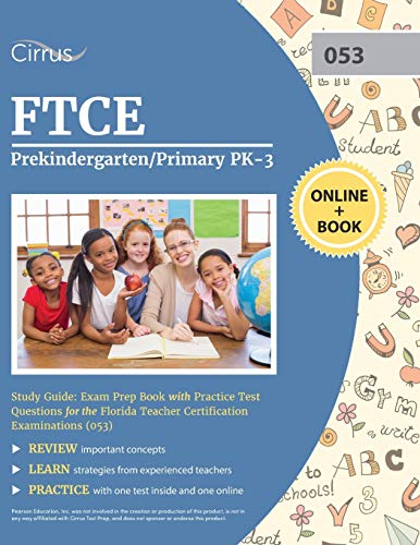 FTCE Prekindergarten/Primary PK-3 Study Guide: Exam Prep Book with ...