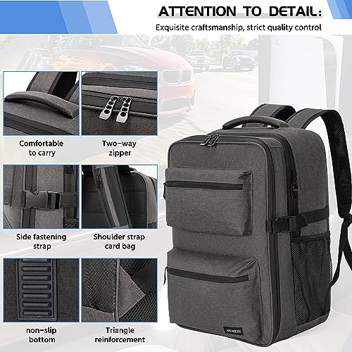 AKOZLIN Travel Gaming Console Backpack Compatible With Play Stantion 5 ...
