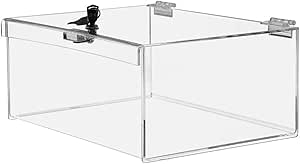 Amazon.com: Marketing Holders Locking Security Show Case Safe Box ...