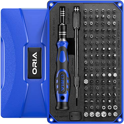ORIA Precision Screwdriver Set (Newest) 106 in 1 with 102 Bits Magnetic ...