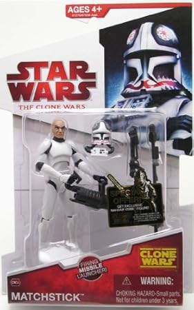 Matchstick - Star Wars Clone Wars Action Figures (2009): Amazon.co.uk ...