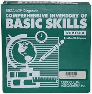 Amazon.com: BRIGANCE Diagnostic Inventories (Comprehensive Inventory of ...