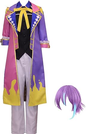 Amazon.com: Anime Kamishiro Rui Cosplay Costume Mens Outfit Hair ...