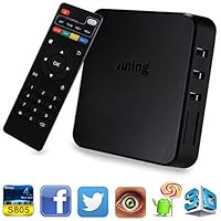 TV Box Android 4.4 Kodi Xbmc Fully Loaded 1080p Amlogic S805 Quad Core ...