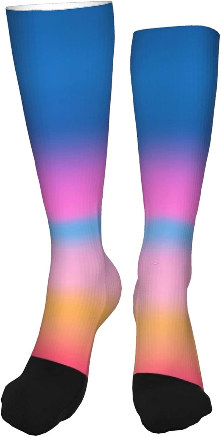 Amazon.com: Sunset And Tropical Palm Trees With Colorful Landscape Men ...