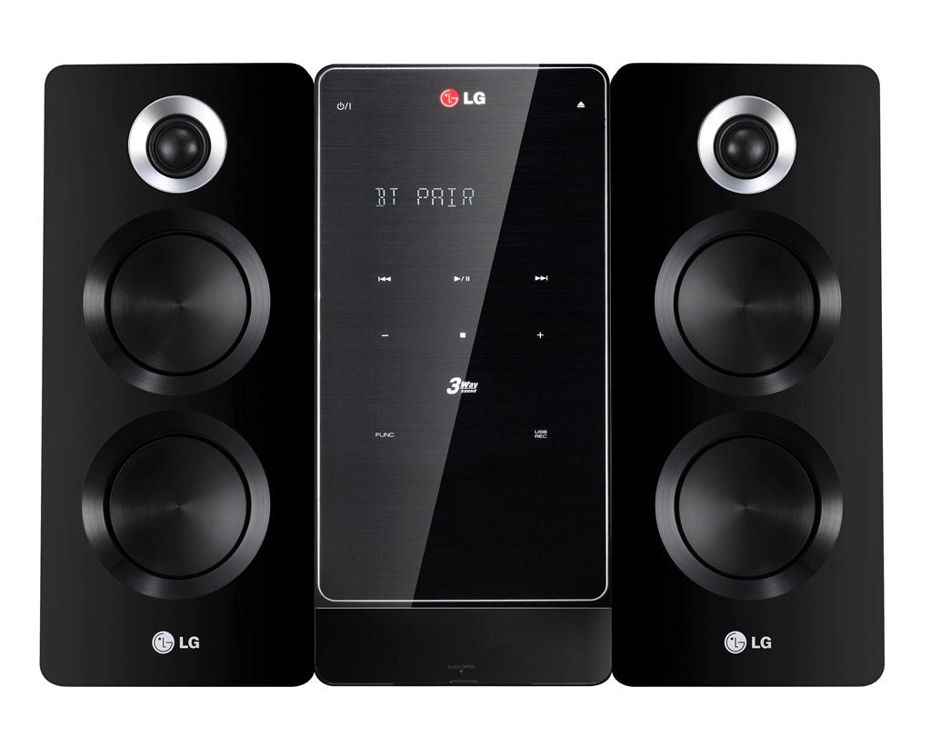 LG FA168 Micro Kompaktanlage (160 Watt, CD, Radio, USB, Bluetooth, MP3 ...