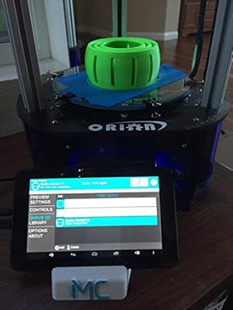 SeeMeCNC Orion Delta 3D Printer Kit with MatterControl Touch Controller ...